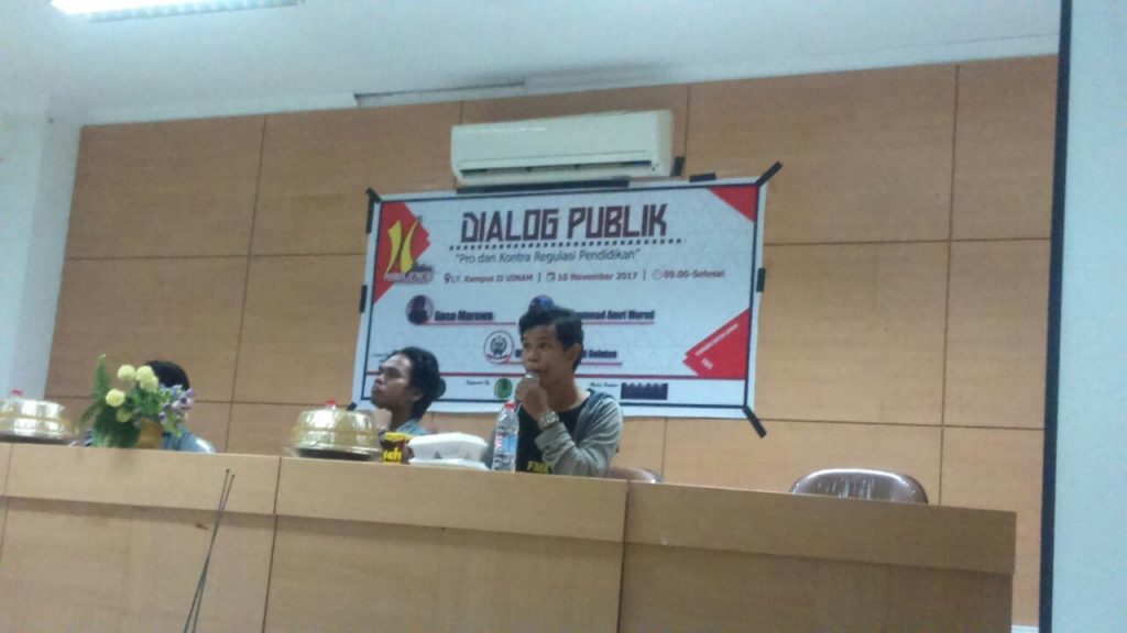 Dialog Publik Jurusan Manajemen Bahas Masalah Pendidikan - Washilah